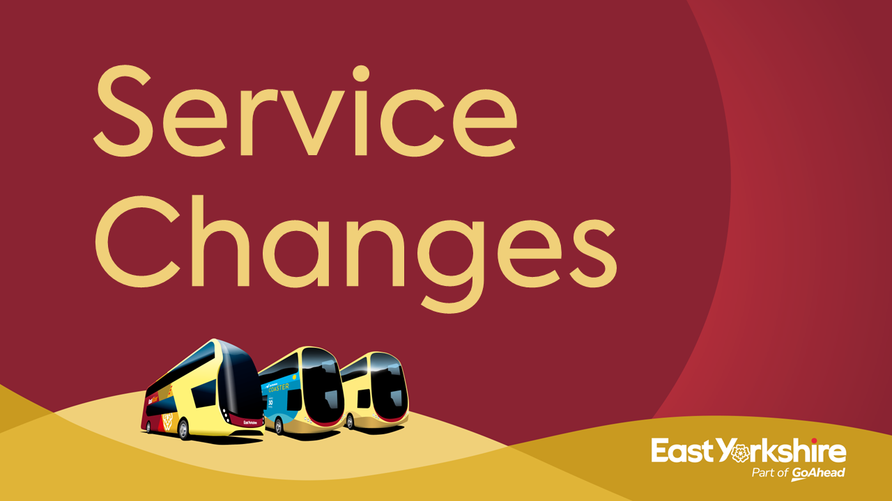 Service Changes September 2024 - East Yorkshire