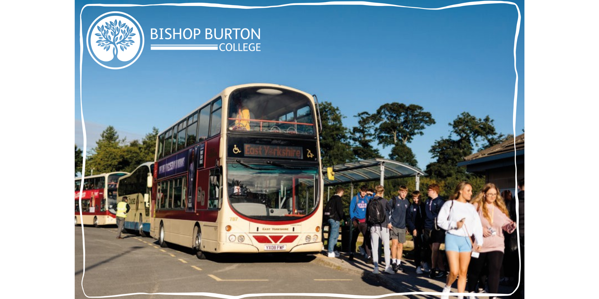 Free Bus Transport for all Bishop Burton College Students - East Yorkshire